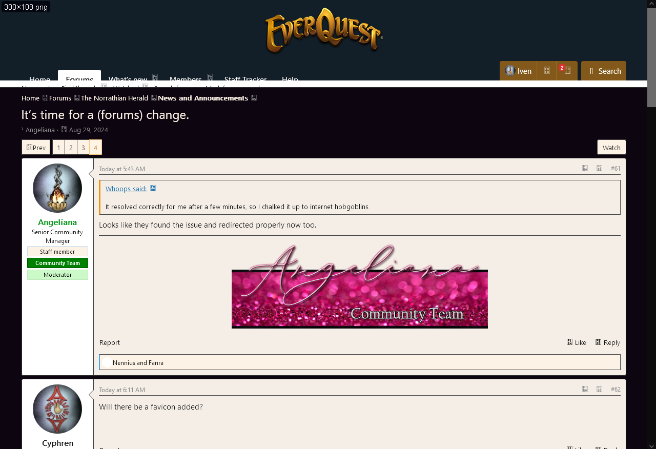 It’s time for a (forums) change. | Page 4 | EverQuest Forums